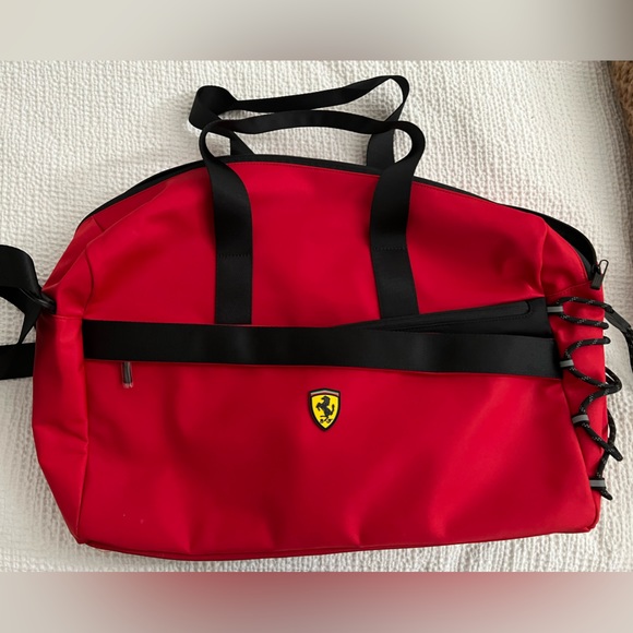 Ferrari | Bags | Authentic Ferrari Duffel Bag | Poshmark